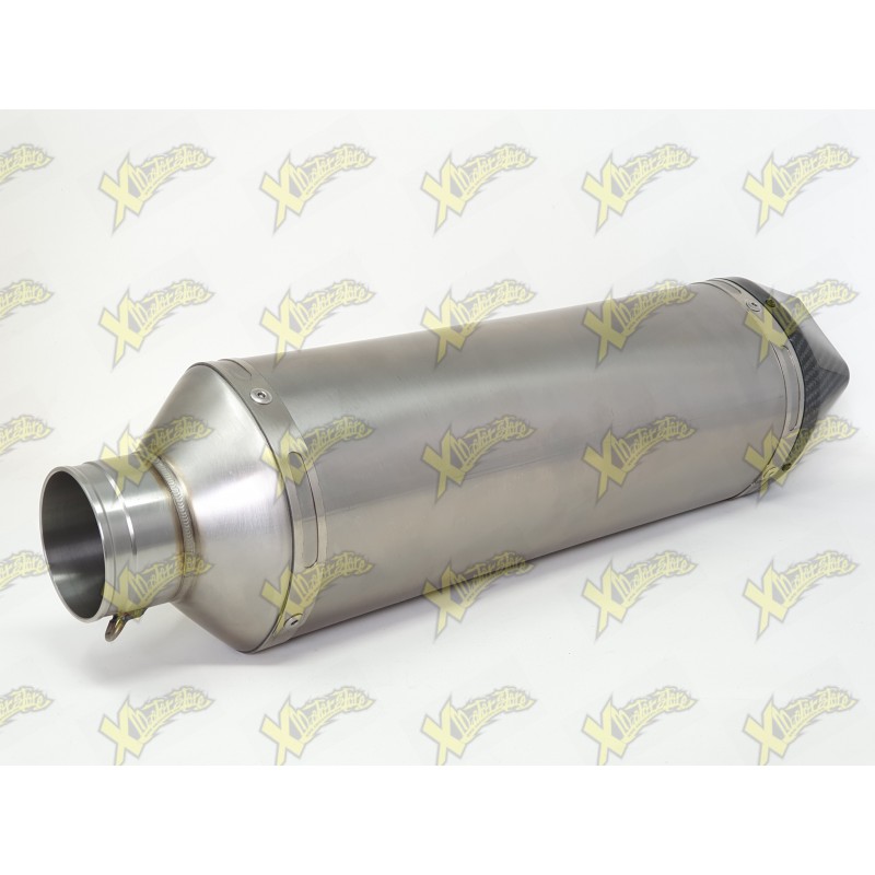 Arrow Race-Tech titanium approved silencer with carby end cap for Aprilia