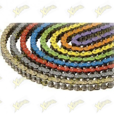 Motocross chain 428 pitch red 132 links RD428SHDR132