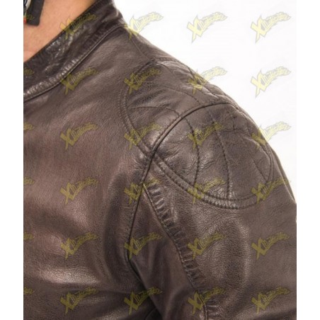 Leather motorcycle jacket Gimoto collection