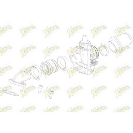 Dellorto 24 conversion kit for Gp-0 110 4s 01.AS.0270.L