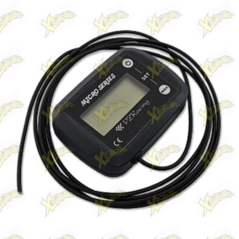 Digital tachometer and hour meter rpm rp1000 micro series Pzracing