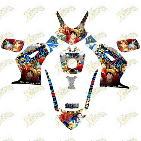 Dm One Piece minibike sticker graphics