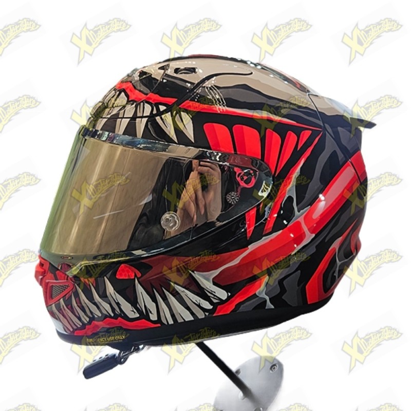 Hjc Rpha 12 maximized Venom helmet