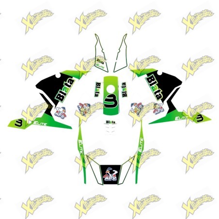 Blata elite minimoto adhesive graphics