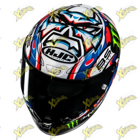 HJC RPHA 1 V2 Carbon “Quartararo Le Mans III” Helmet – Composite Fiber ...